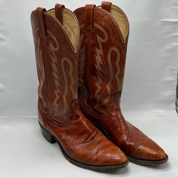 J. Chisholm | Shoes | Vintage Chestnut Red J Chisholm Cowboy Boots ...
